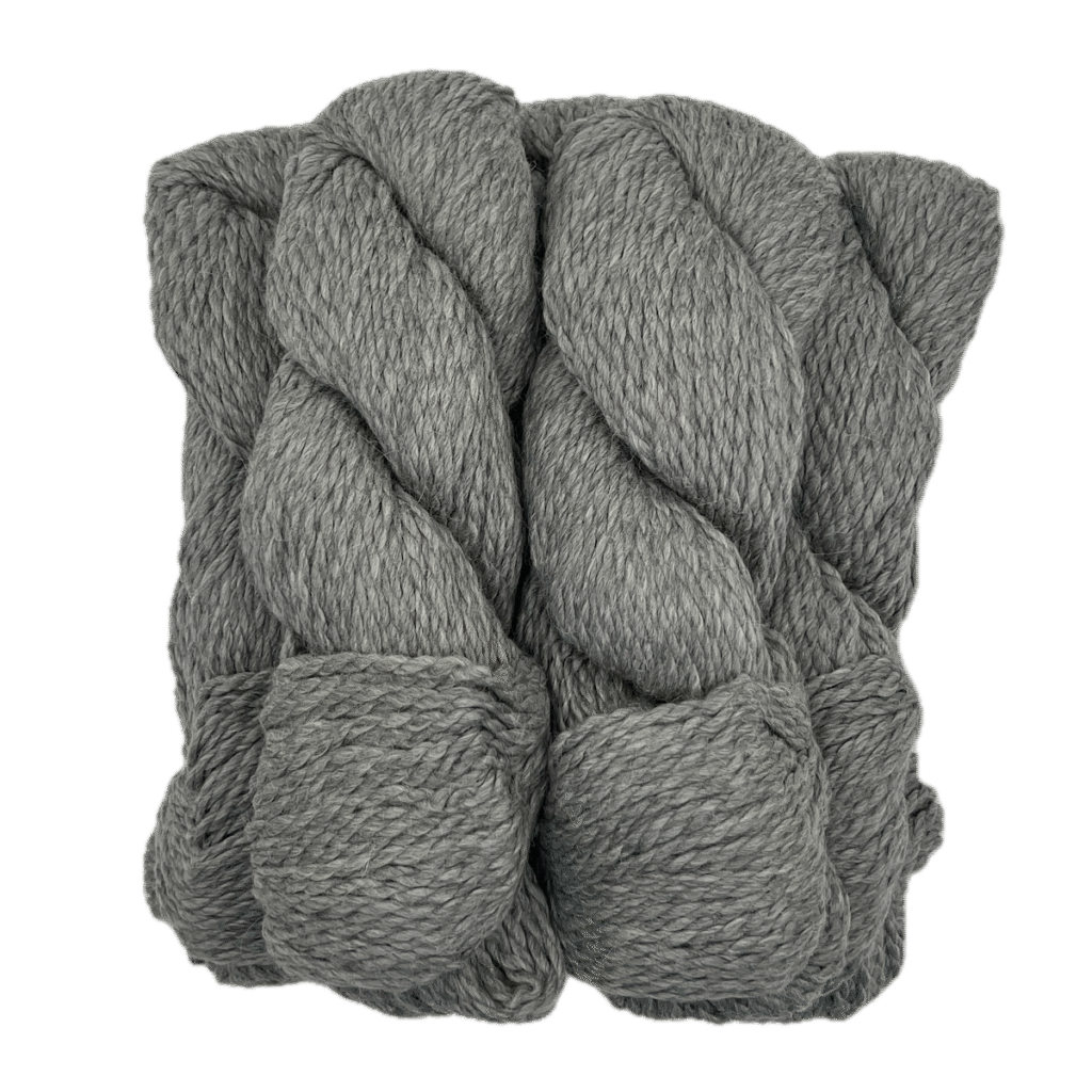 100% Baby Alpaca Yarn in Bulky Light Silver Grey